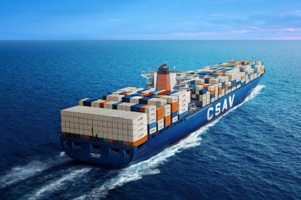 Charter rates for container vessels continue to decline